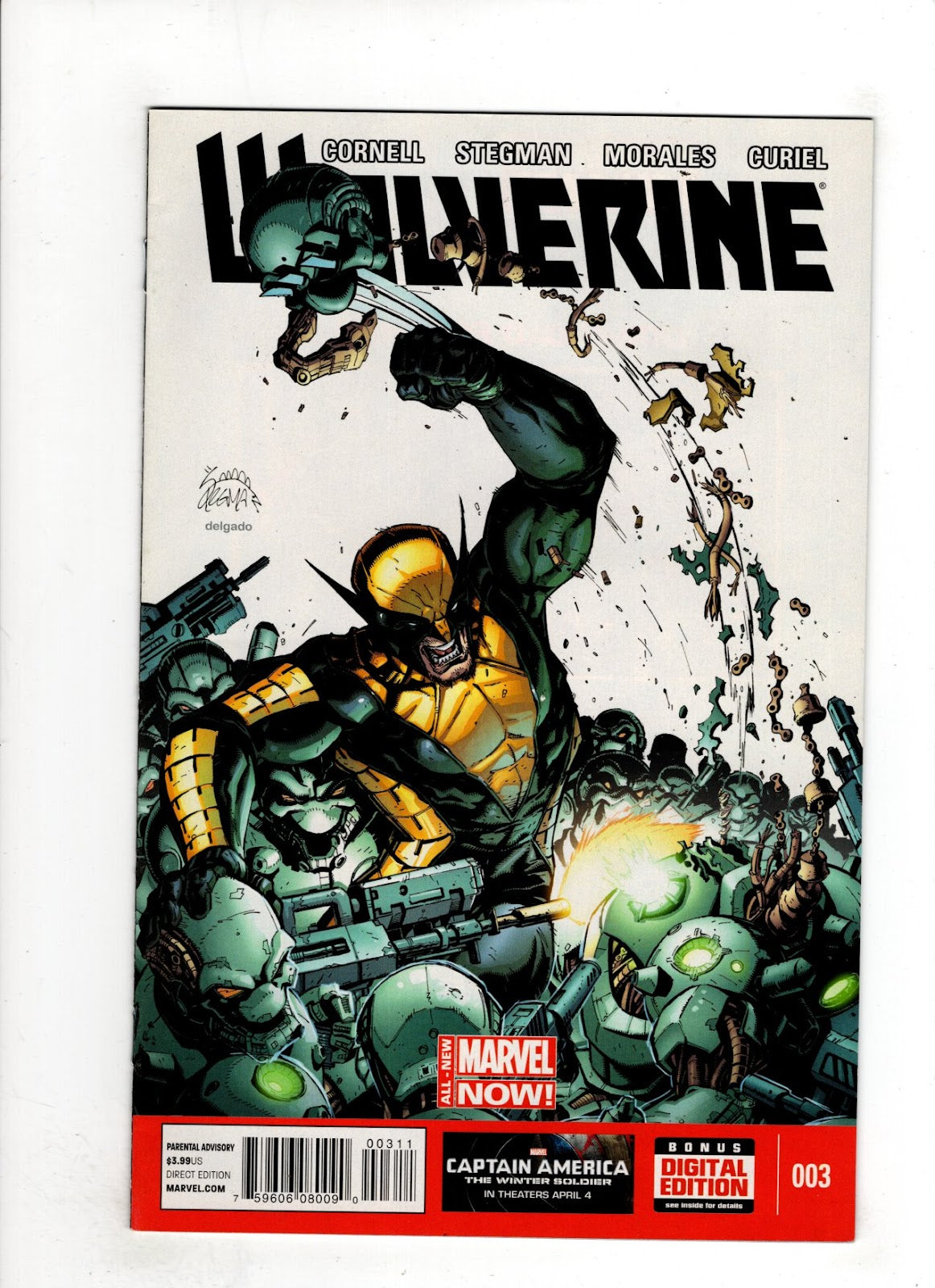 Wolverine, Vol. 6 #3 (2014) Marvel Comics comics online in Toronto ...