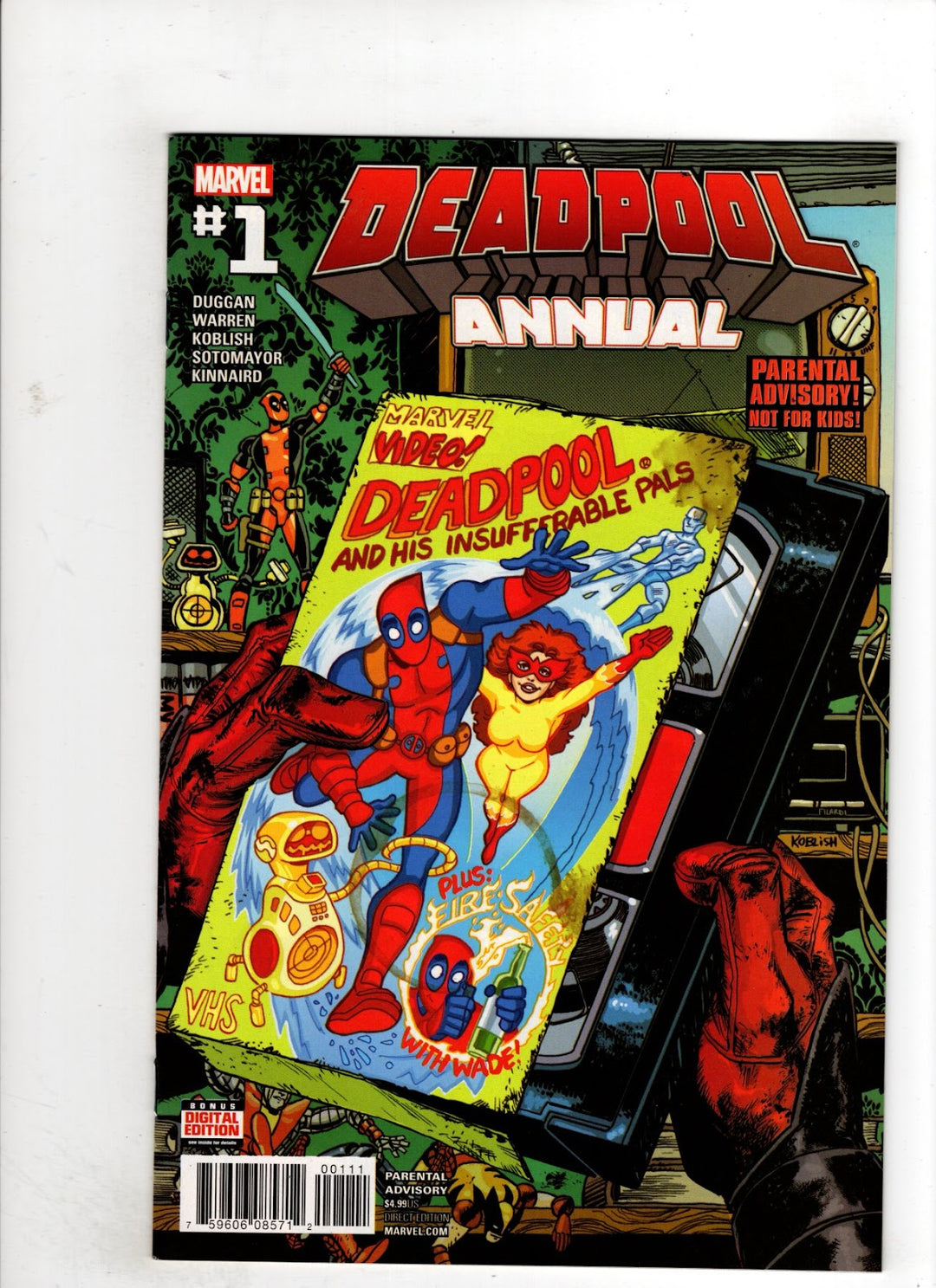 Deadpool Annual #1 (Cvr A) (2016) Scott Koblish Marvel Comics comics ...