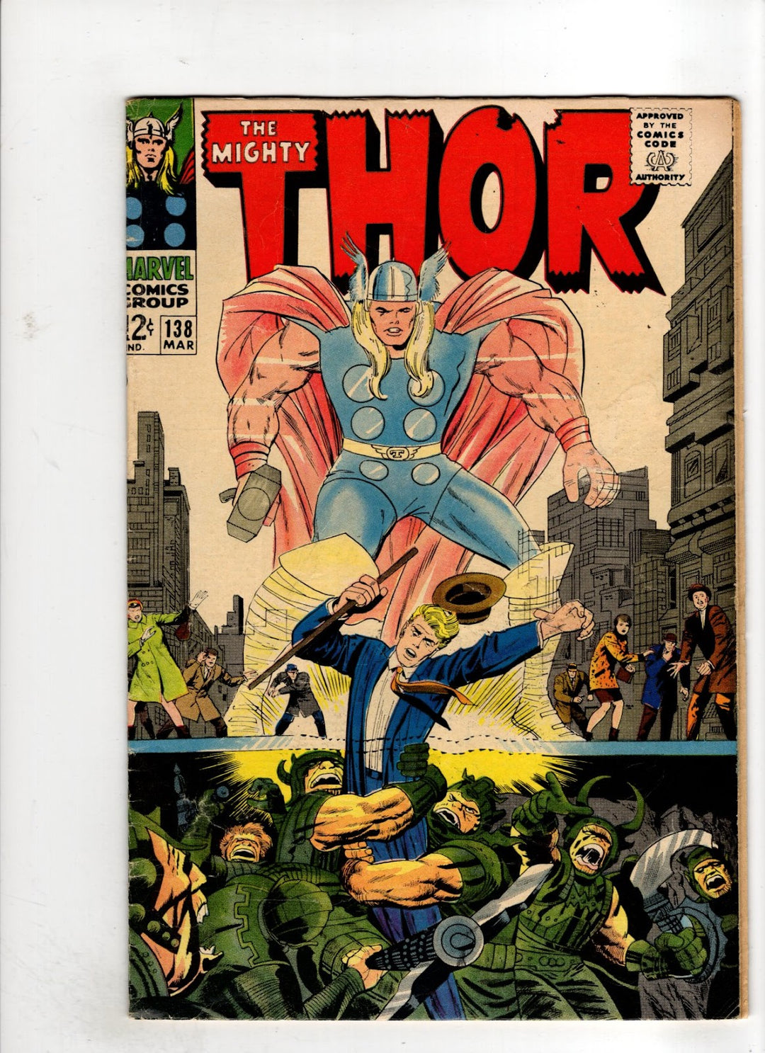 Thor, Vol. 1 #138 (1967) 1st app. Orikal Marvel Comics comics online in ...