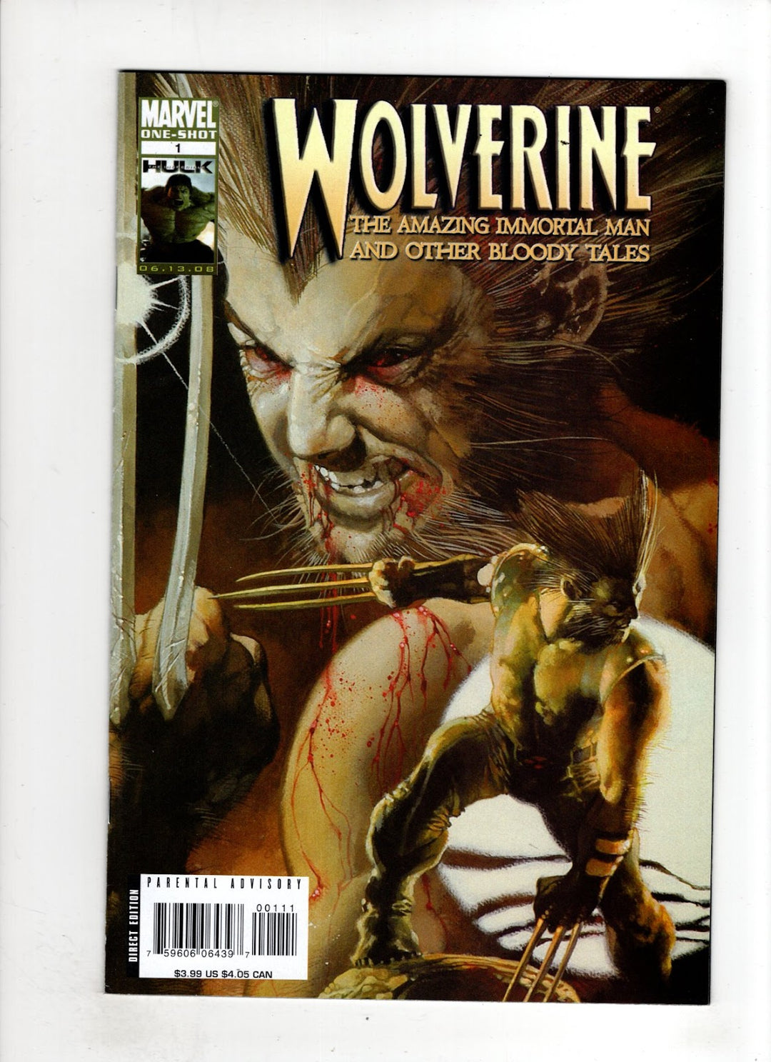 Wolverine: The Amazing Immortal Man & Other Bloody Tales #1 (2008 ...
