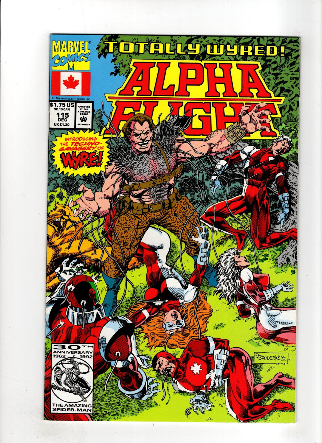 Alpha Flight, Vol. 1 #115 (1992) Marvel Comics comics online in Toronto ...