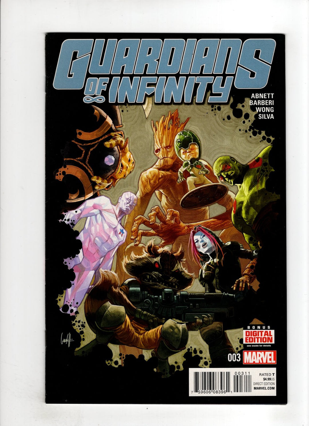 Guardians of Infinity #3 (Cvr A) (2016) Gary Choo Marvel Comics comics ...