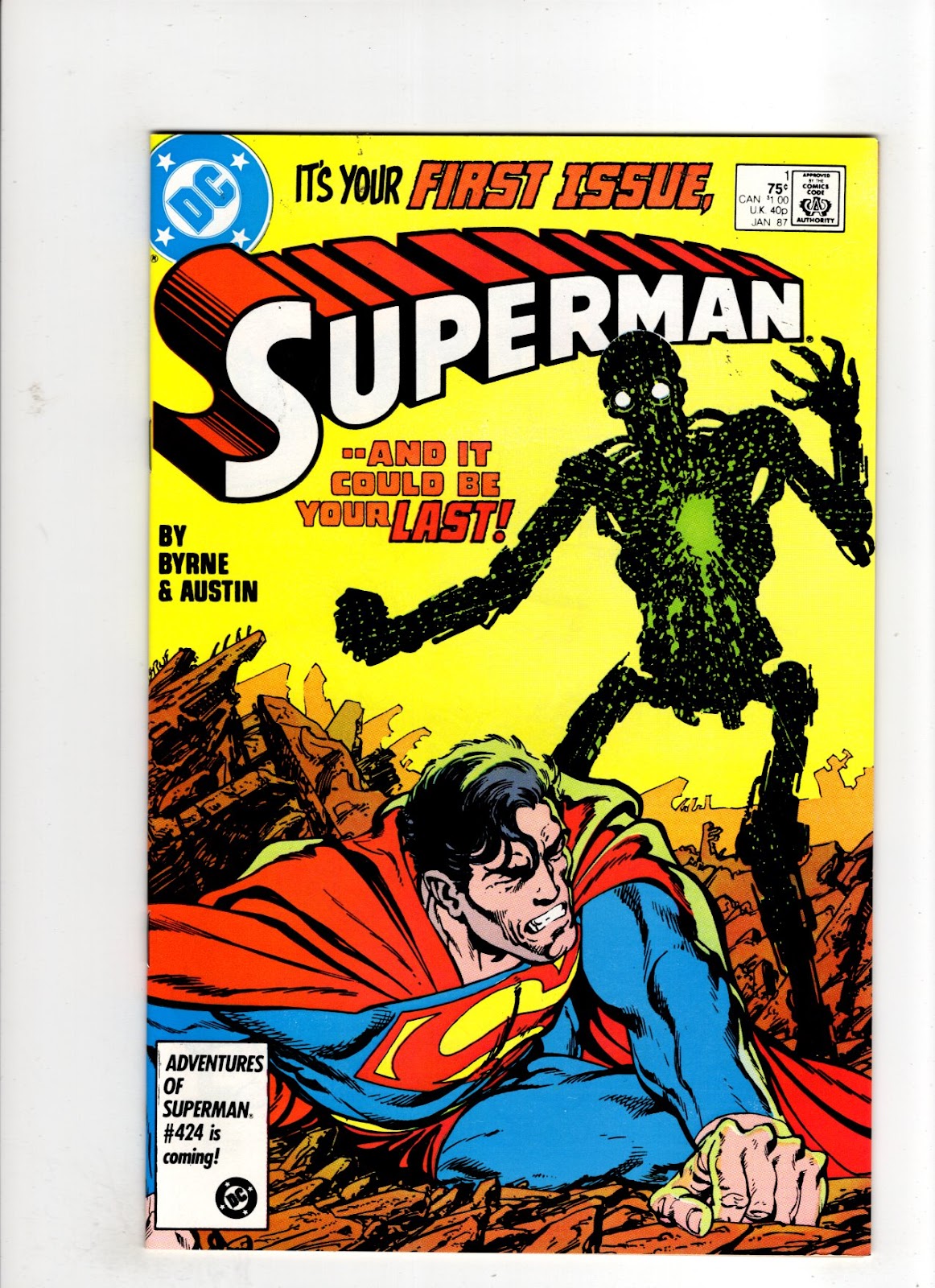 Superman, Vol. 2 #1 (1986) DC Comics comics online in Toronto – Knowhere