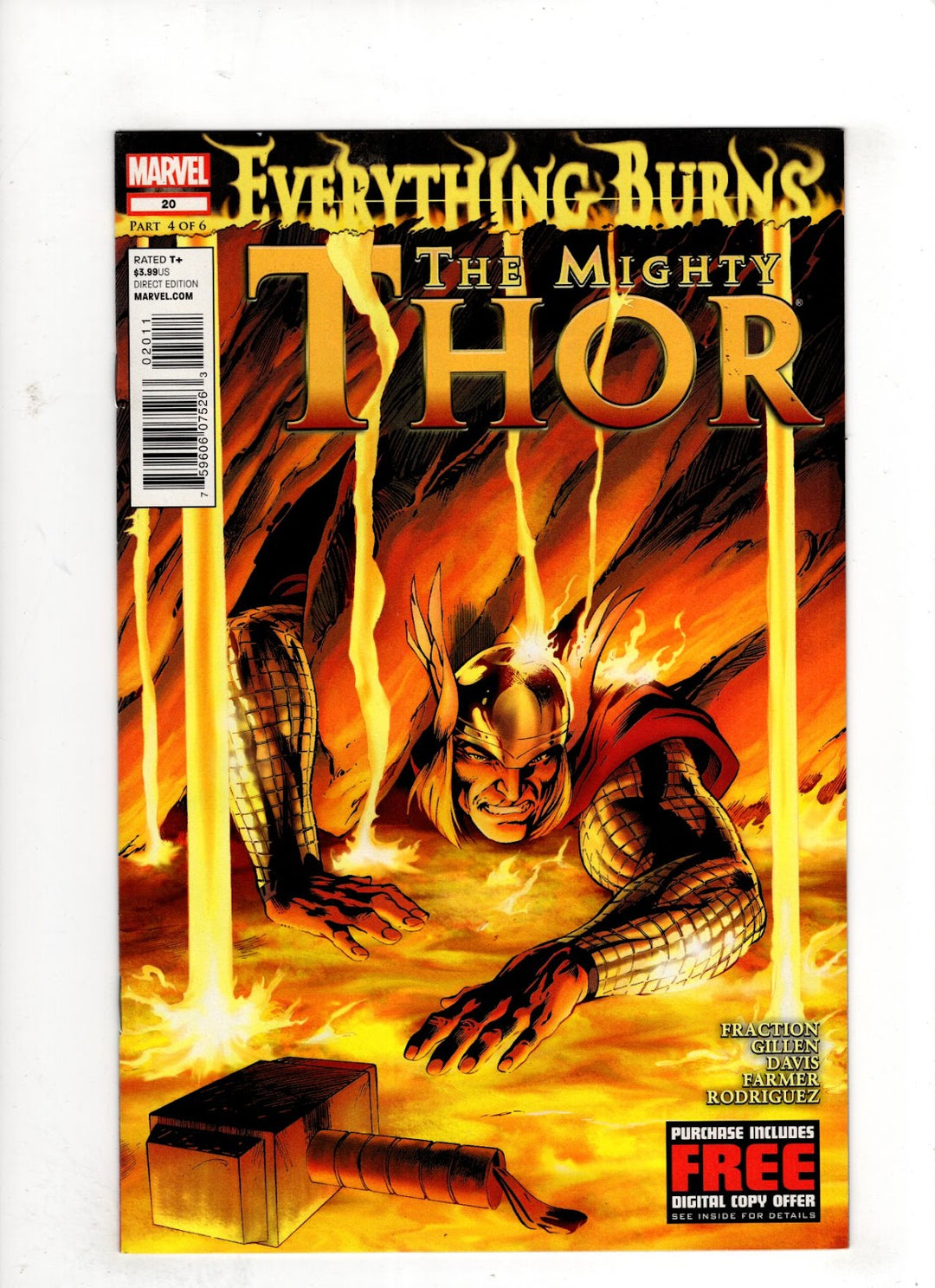 The Mighty Thor, Vol. 1 #20 (Cvr A) (2012) Alan Davis Marvel Comics ...