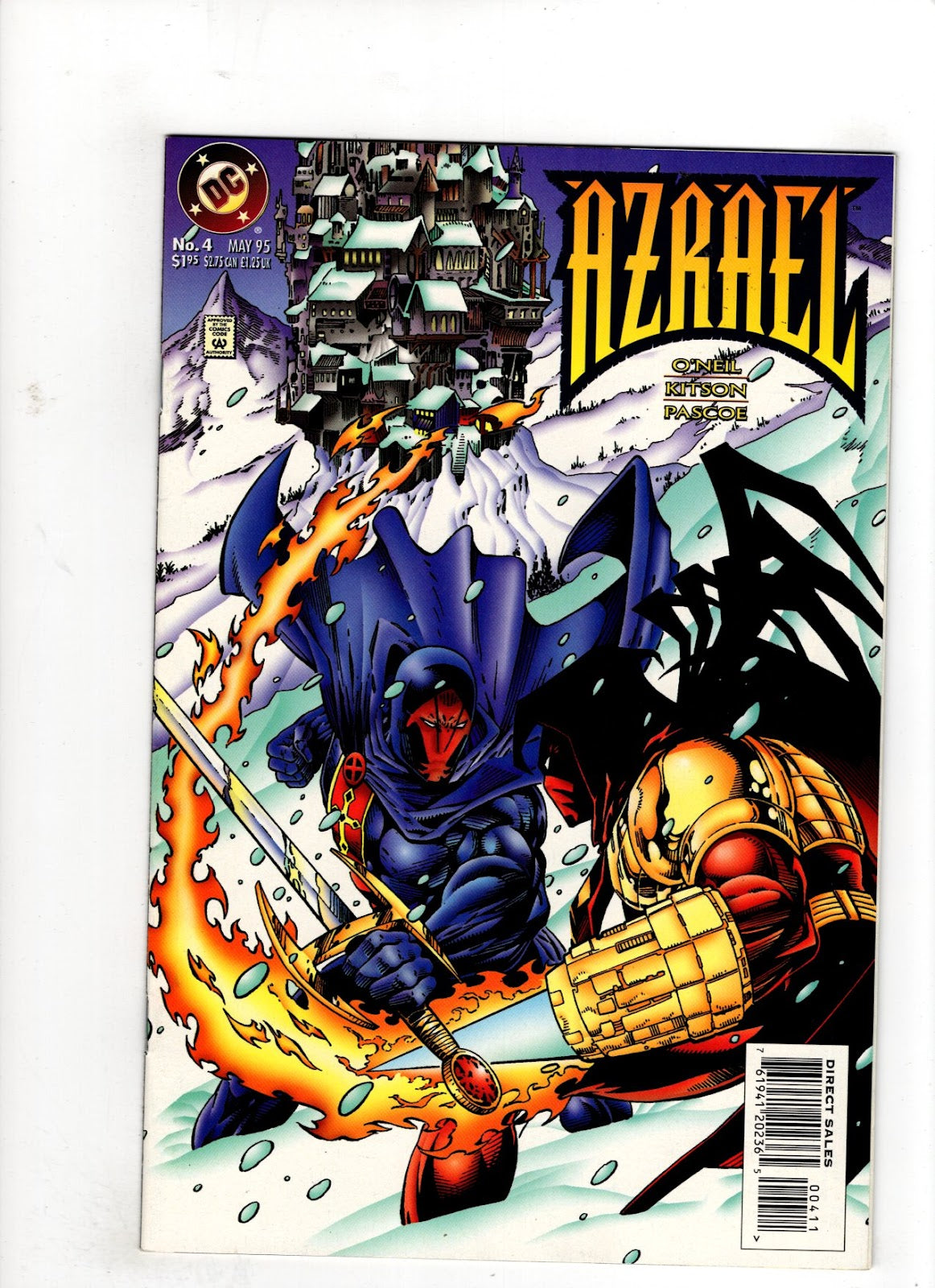 Azrael, Vol. 1 #4 (1995) DC Comics comics online in Toronto – Knowhere