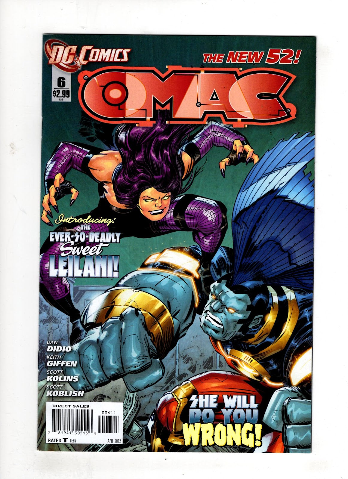 OMAC, Vol. 4 #6 (2012) DC Comics comics online in Toronto – Knowhere