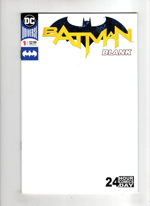 Batman Blank Comic #1 (2018) DC Comics comics online in Toronto – Knowhere