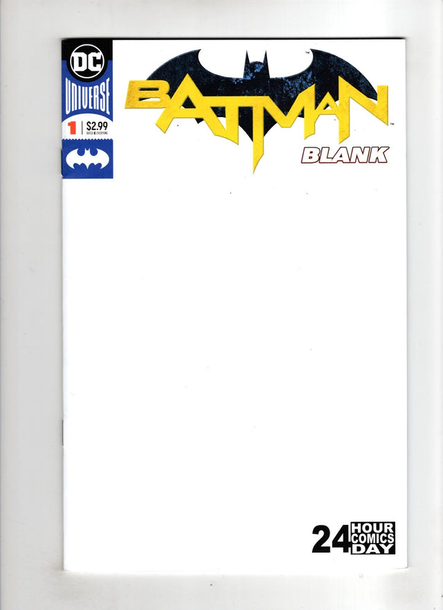 Batman Blank Comic #1 (2018) DC Comics comics online in Toronto – Knowhere