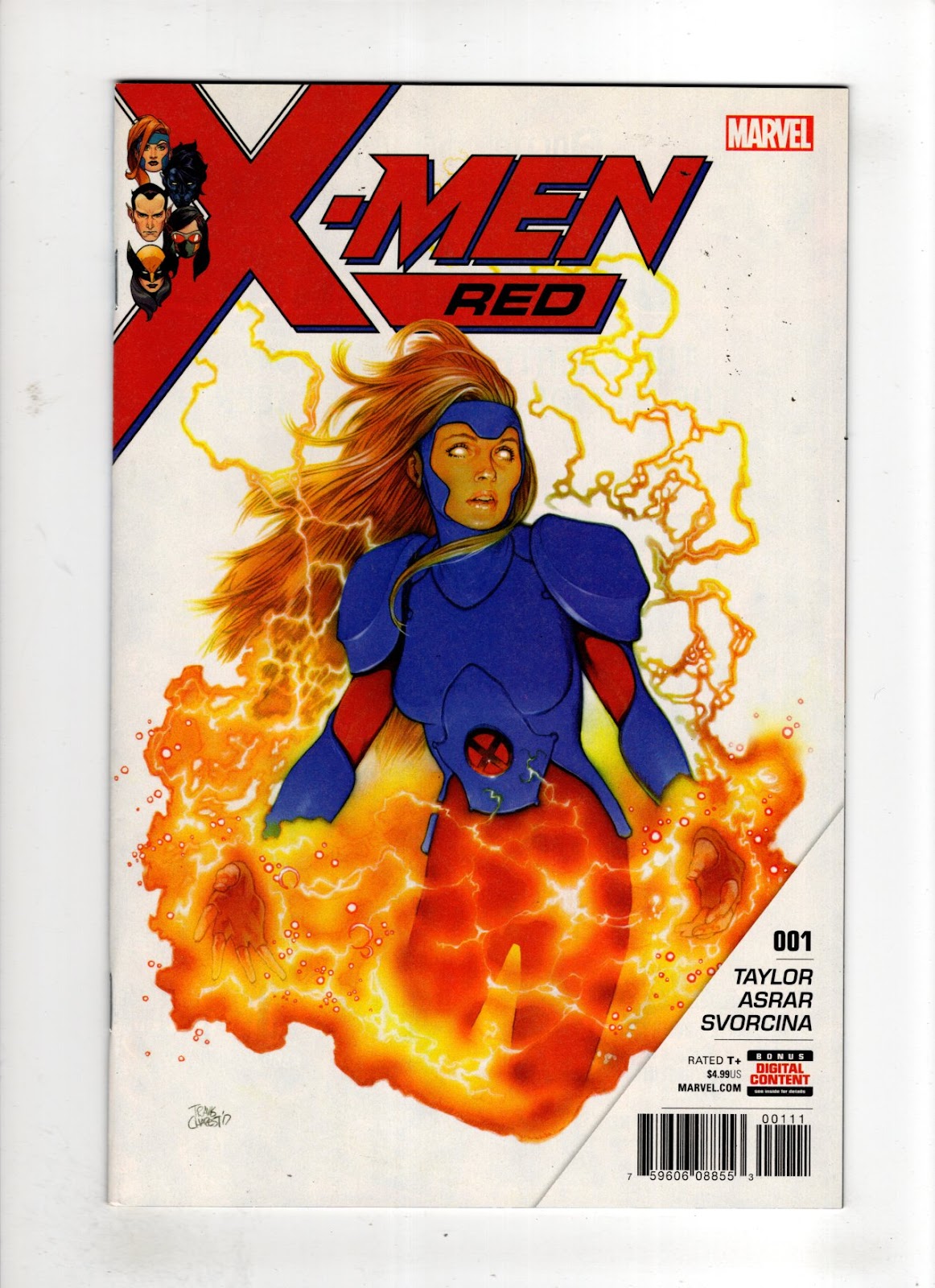X-Men: Red, Vol. 1 #1 (Cvr A) (2018) Travis Charest Marvel Comics ...