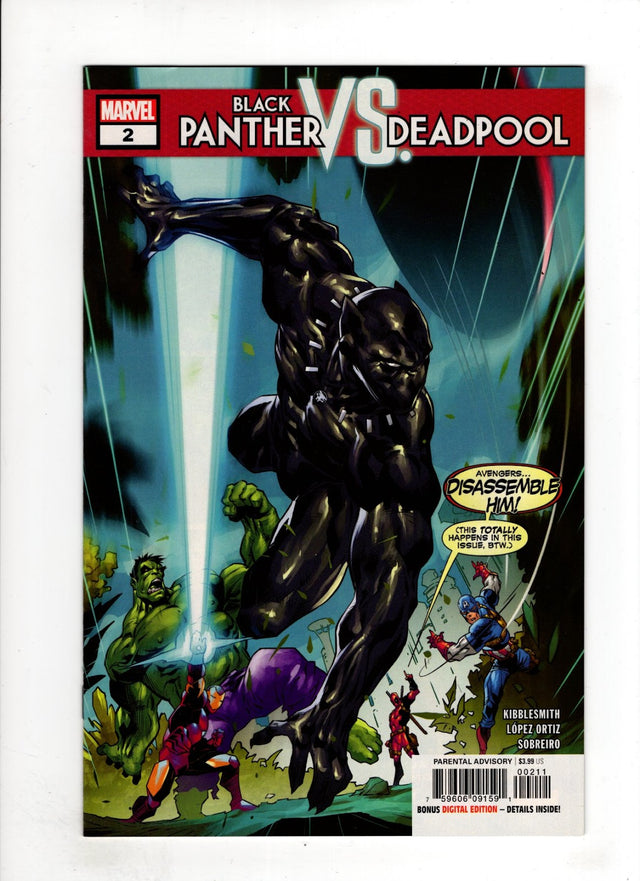 Black Panther vs. Deadpool #2 (Cvr A) (2018) Ryan Benjamin Marvel ...