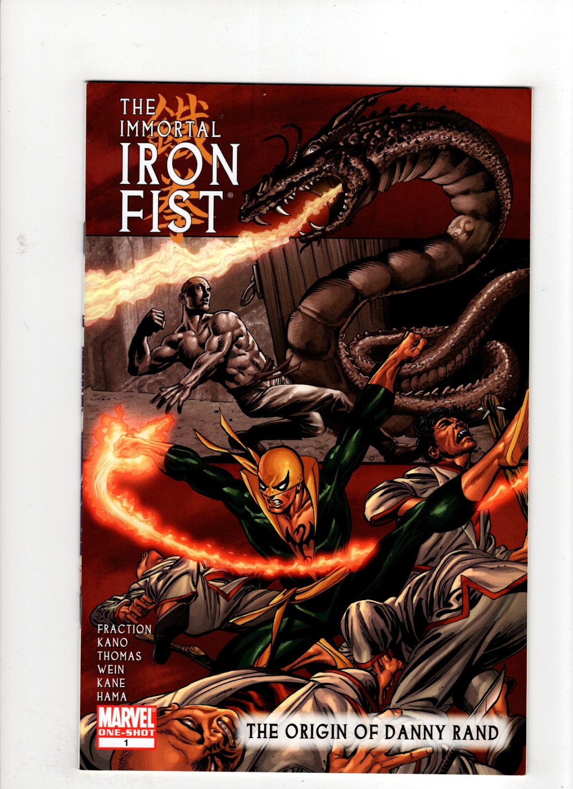 Immortal Iron Fist: The Origin of Danny Rand #1 (2008) Marvel Comics ...