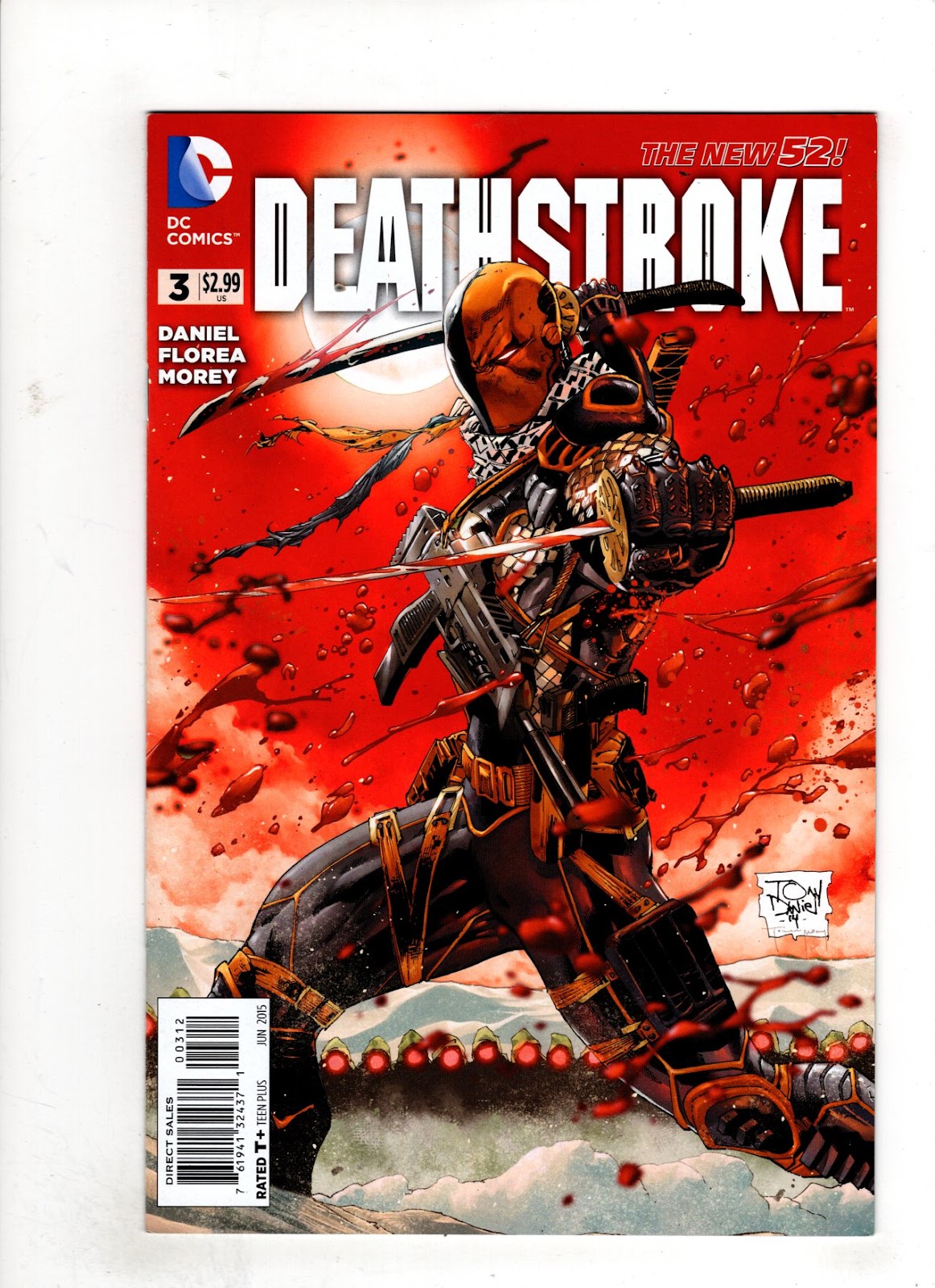 Deathstroke, Vol. 3 #2 (2015) 2nd Printing Tony S. Daniel DC Comics ...