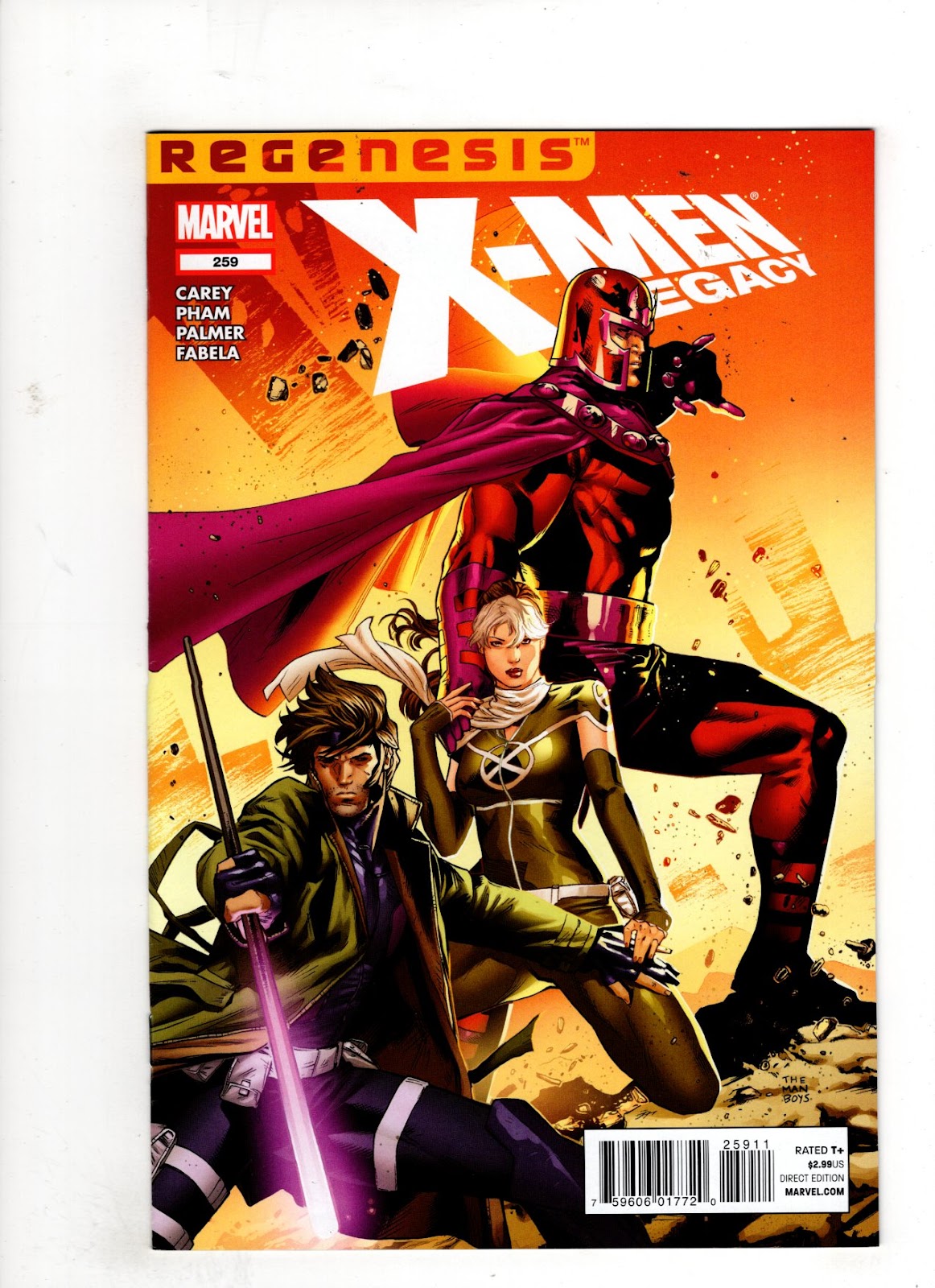 X-Men: Legacy, Vol. 1 #259 (Cvr A) (2011) Clay Mann Marvel Comics ...