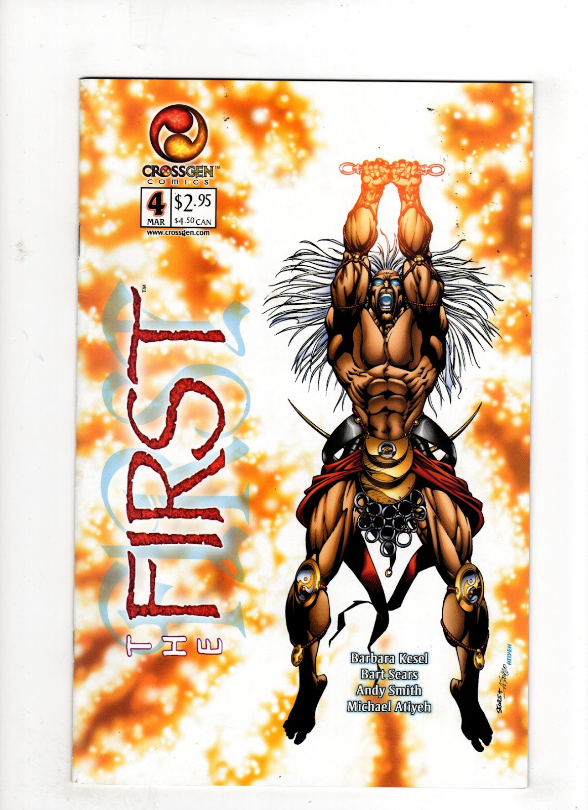 The First #4 (2001) CrossGen Comics comics online in Toronto – Knowhere