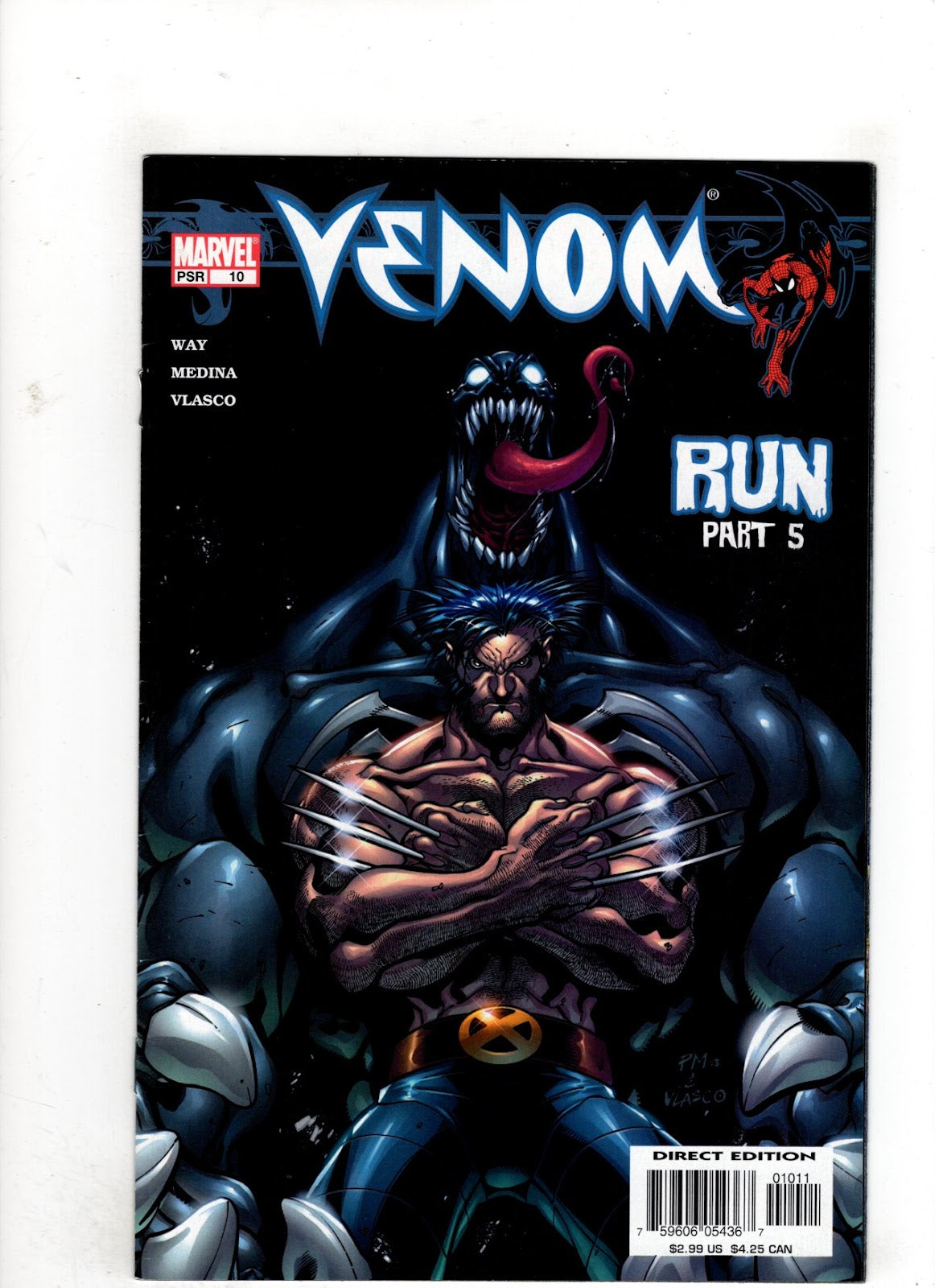 Venom, Vol. 1 #10 (2004) 1st app. She-Venom II (Patricia Robertson ...