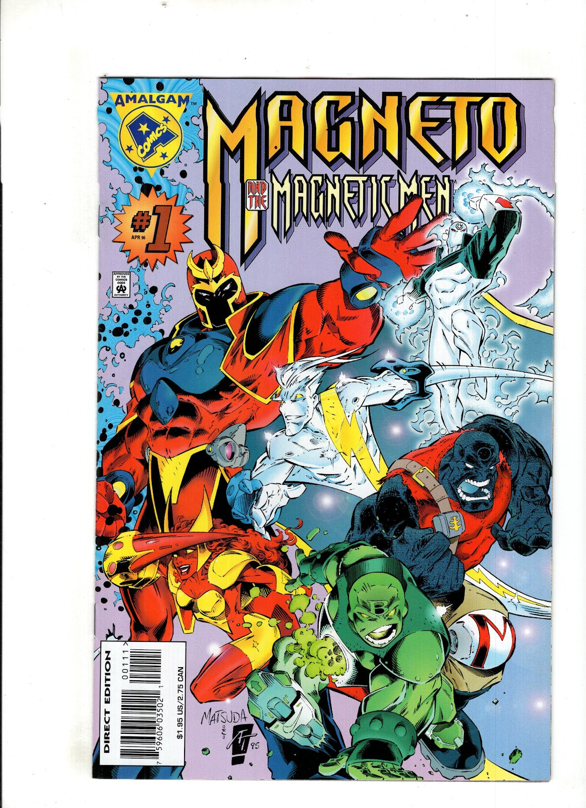Magneto and the Magnetic Men #1 (1996) DC Comics and Marvel Comics ...