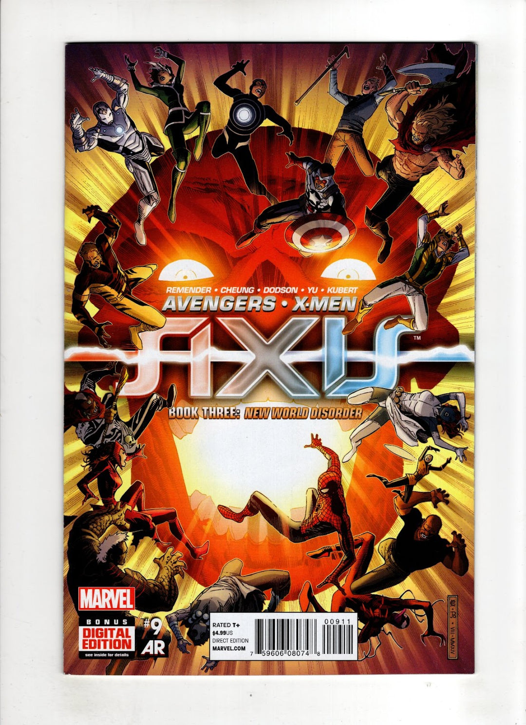 Avengers & X-Men: Axis #9 (Cvr A) (2014) Jim Cheung Marvel Comics ...