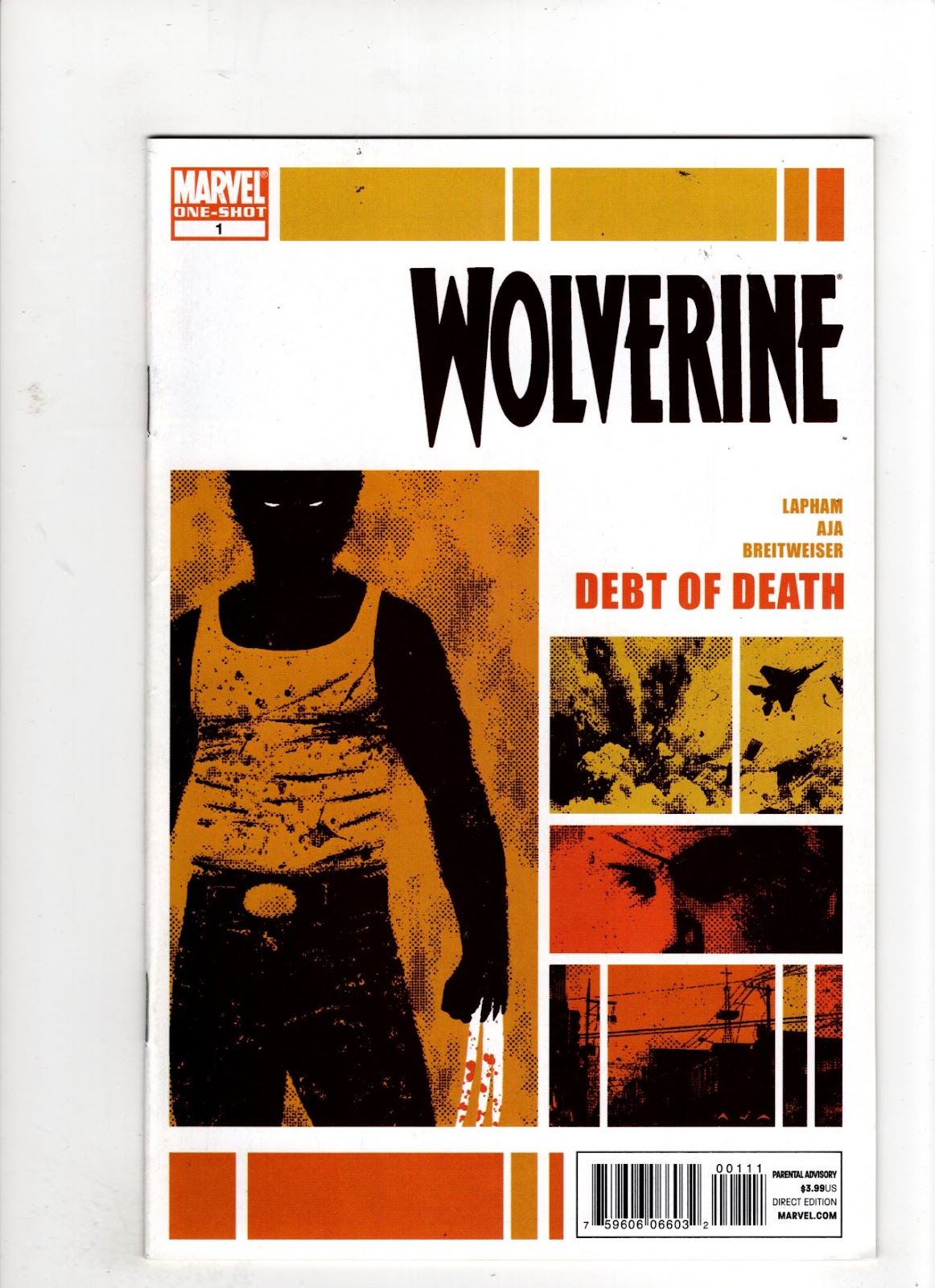 Wolverine: Debt Of Death #1 (Cvr A) (2011) David Aja Marvel Comics ...