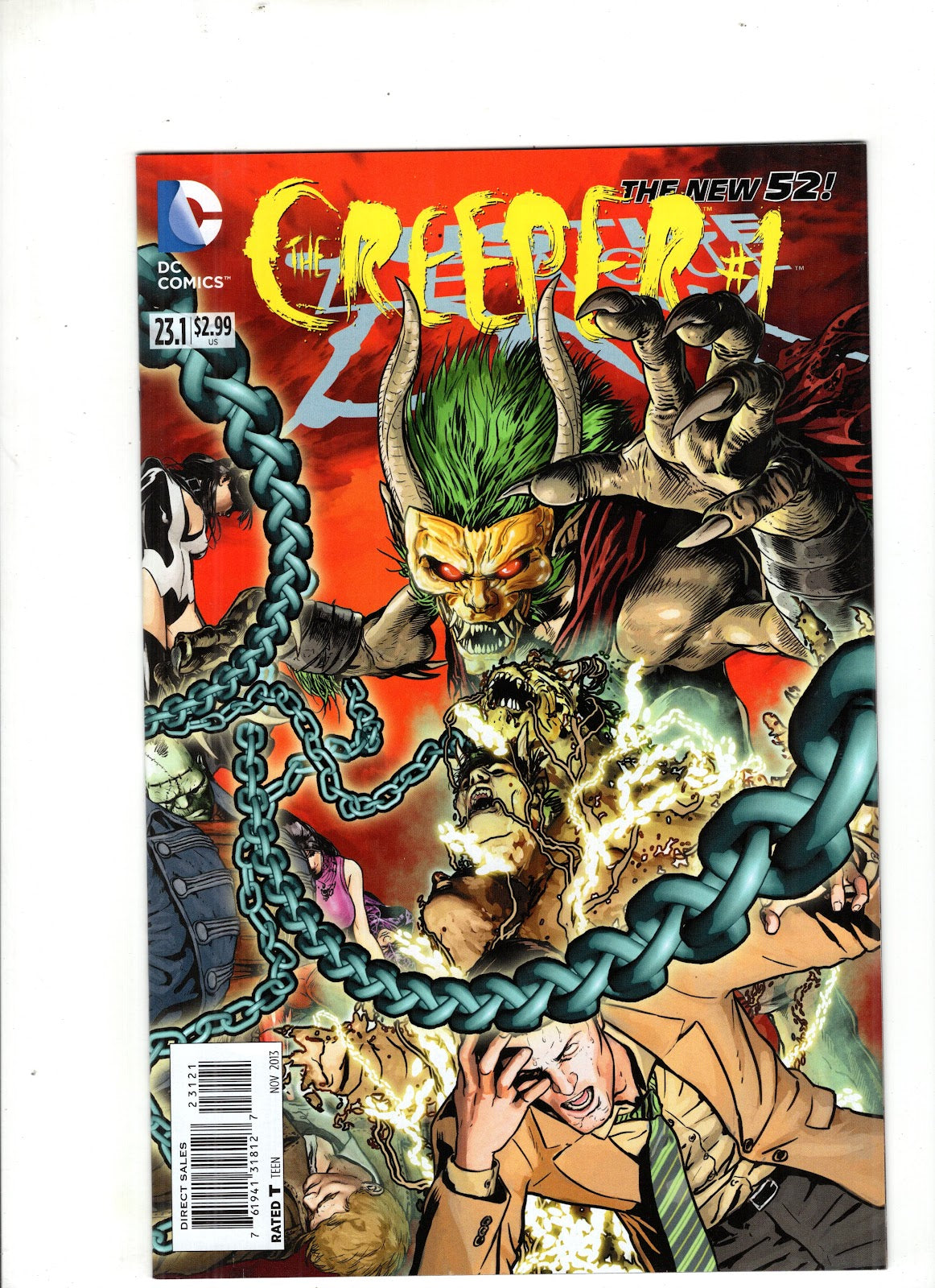 Justice League Dark, Vol. 1 #23.1 (Cvr B) (2013) Standard 2D Cover DC ...