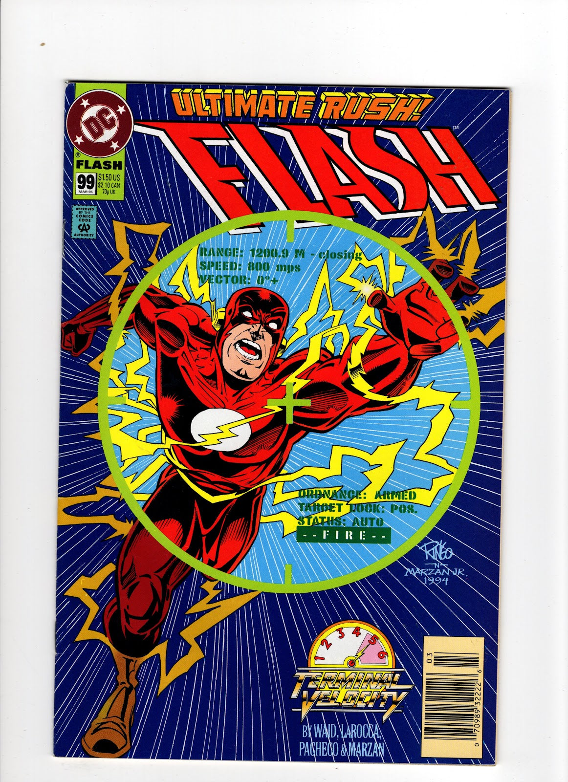 Flash, Vol. 2 #99 (1995) Newsstand Edition DC Comics comics online in ...