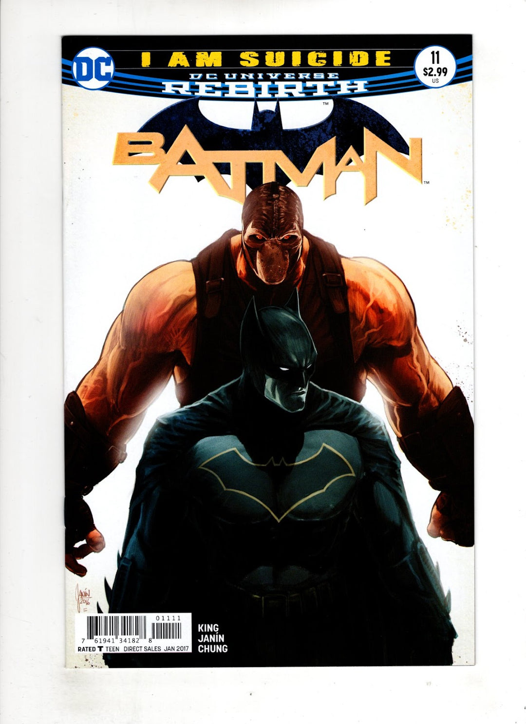 Batman, Vol. 3 #11 (Cvr A) (2016) Mikel Janín DC Comics comics online ...