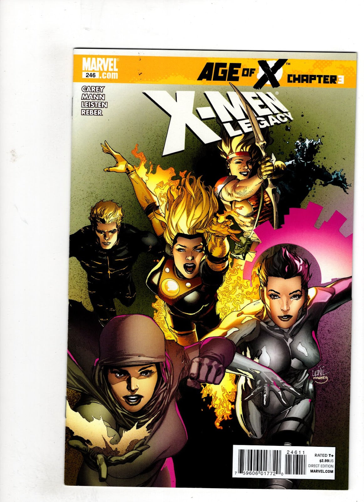 X-Men: Legacy, Vol. 1 #246 (Cvr A) (2011) Leinil Francis Yu Marvel ...