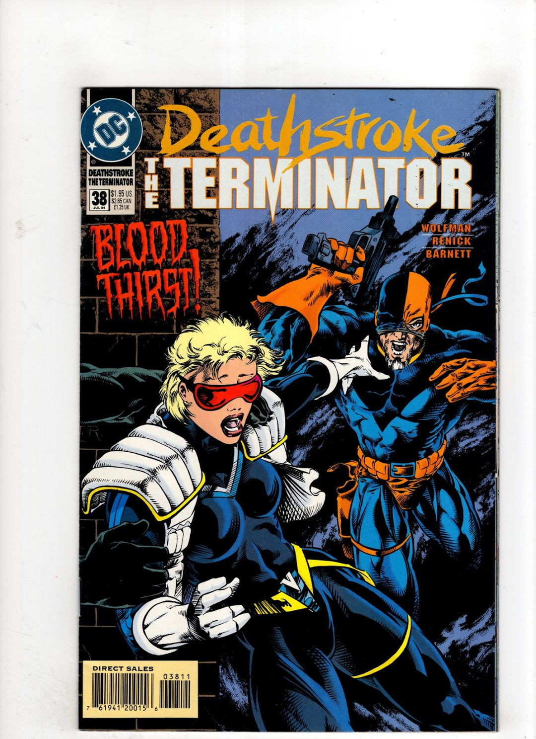 Deathstroke, The Terminator #38 (1994) DC Comics comics online in ...
