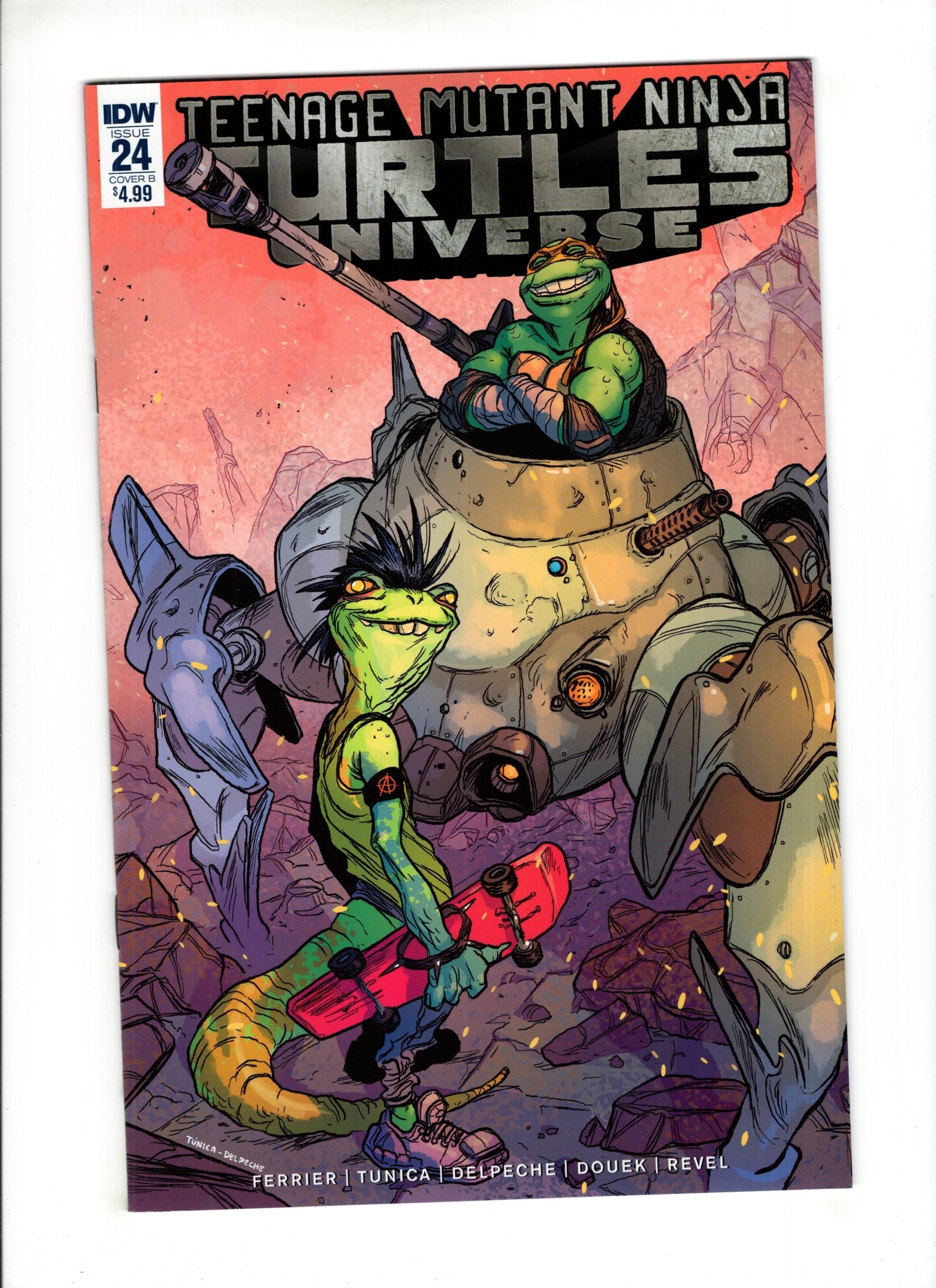 Teenage Mutant Ninja Turtles: Universe #24 (Cvr B) (2018) Variant Pablo ...