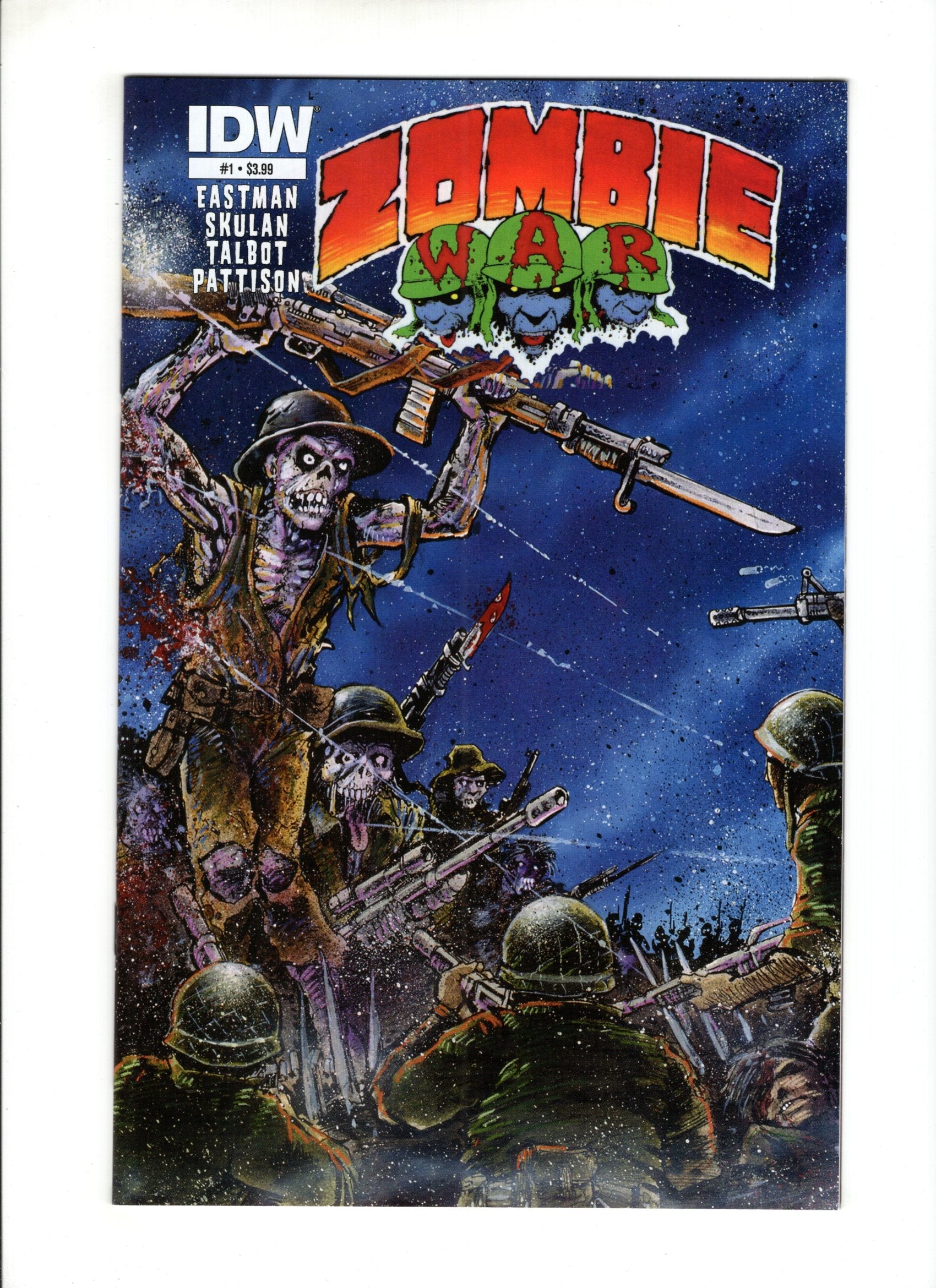 Zombie War (IDW Publishing) #1 (Cvr A) (2013) Regular Kevin Eastman ...